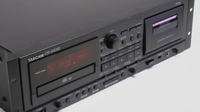 TASCAM CD-A550 CD MP3 Play combo Cassette Reverse Player and Recorder FREE SHIP! | eBay
