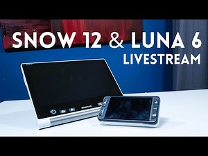 Digital Video Magnifier Demonstration - Luna 6 And Snow 12 - Livestream