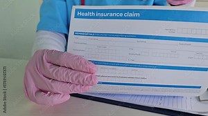Understanding health insurance claims and their importance for policyholders Stock Video