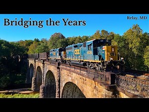 Exploring the Historic Thomas Viaduct of the B&O Railroad in Relay, Maryland