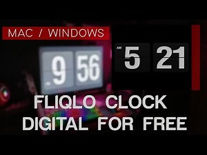 OFFICE AND STUDY FLIQLO FLIP CLOCK DIGITAL FOR FREE DOWNLOAD PC/MAC/ANDROID/IOS