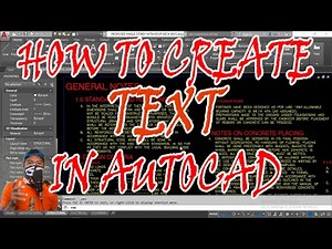 HOW TO CREATE TEXT IN AUTOCAD (TAGALOG) / ANOTATION SERIES #1
