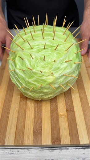 Stop everything and learn this amazing cabbage trick now! | Recipes Yum