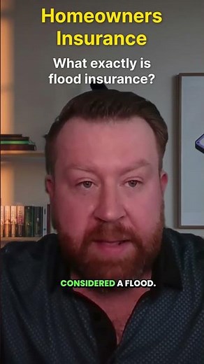 What exactly is flood insurance?