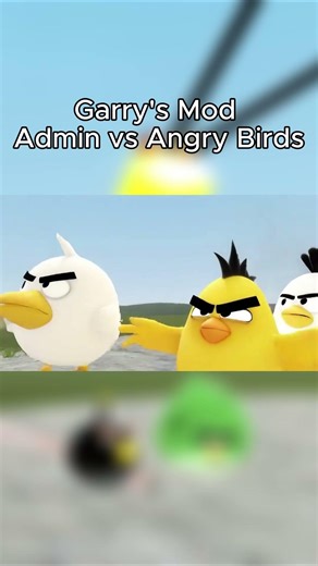 I Made Angry Birds Fight the Server Admin in Garry’s Mod 💀 (Worst Idea Ever) #memes #ban #gmod #ban