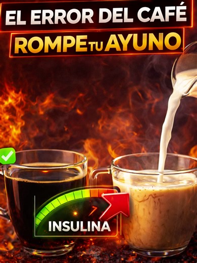 ❌ EL CAFÉ QUE TE IMPIDE QUEMAR GRASA ☕ El error del café que arruina tu ayuno sin que lo sepas Muchas personas creen que hacen ayuno intermitente… pero lo rompen en la primera taza del día. ⚠️ Ese pequeño “chorrito” de leche cambia todo dentro de tu cuerpo: • Dispara la insulina • Apaga la quema de grasa • Detiene la autofagia 📌 Mira el video completo hasta el final. 👉 La continuación profunda (qué pasa EXACTAMENTE con el café leche) está disponible solo para SUSCRIPTORES. #cafe #ayunointermit