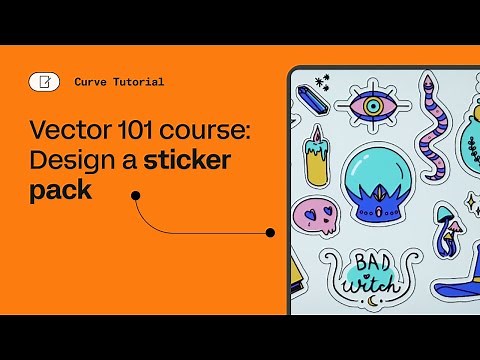 How to Design Your Own Fun Sticker Pack: 101 Vector Design Course
