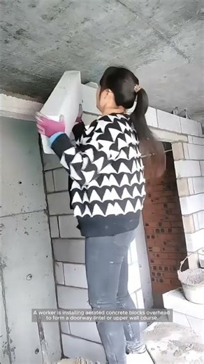 Setting Overhead Blocks Above a Doorway