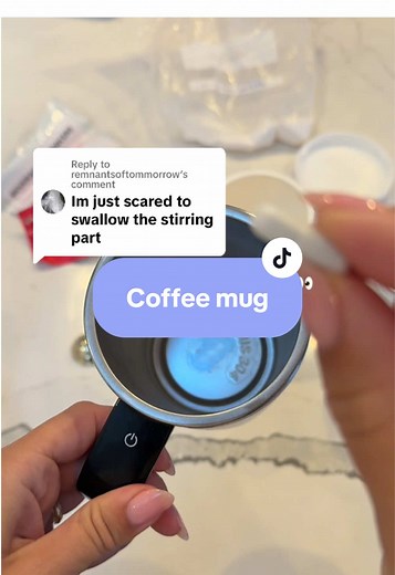 Innovative Self-Stirring Coffee Mug for Easy Use