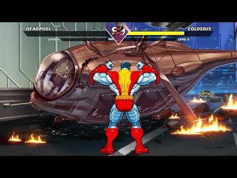 DEADPOOL vs COLOSSUS. 💥 Epic MvC battle