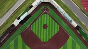 Baseball Diamond Rising Aerial Shot Stock Footage Video (100% Royalty-free) 1068997822 | Shutterstock