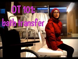 How to help someone with physical disabilities take a bath 🛀 | OT school