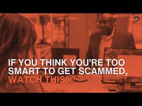 It's ALWAYS a scam, NEVER take out cash!