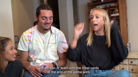 OFF TOPIC Get The Picture Card Game - A Fun Word Puzzle Game 2 Players+ Party Game