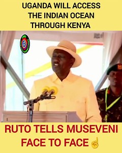 291K views · 9.3K reactions | ⚠️We do not have time for negative engagements ⚠️ ~ Ruto speaks in Uganda right in front of Museveni  #Politics_and_Governance | Emmanuel Angachi | Facebook