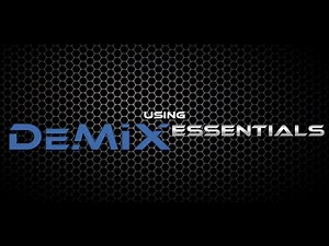 Using DeMIX Essentials