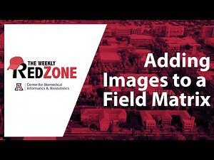 REDZone - Adding Images to a Field Matrix