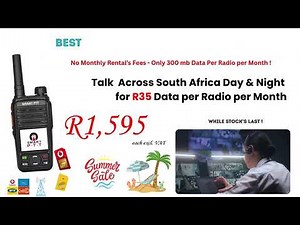 Smart PTT Sim Card Two-Way Radios