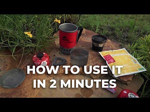 How to set up the MSR WindBurner Personal Windproof Camping and Backpacking Stove System
