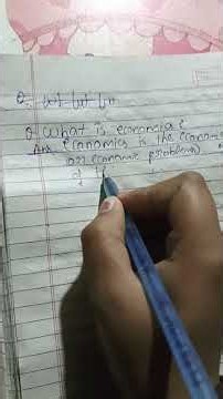 define economics? definition