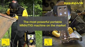 34K views · 468 reactions | The Renegade family has three models: ES 300i for MMA, and ET 300i and ET 300iP for HF TIG applications and MMA. Watch the video for more information on the range! https://www.esab.co.uk/gb/en/renegade/index.cfm | ESAB Europe | Facebook