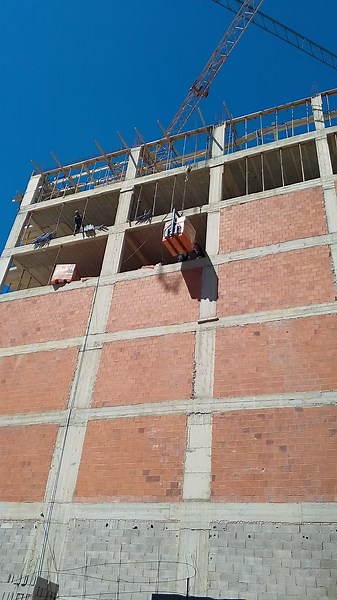 Multi-Story Building Construction Site Overview