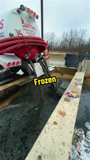 Another day of frozen valves. #yourshitsmybreadandbutter #fyp #bruntworkwear #wastewater #pooptok