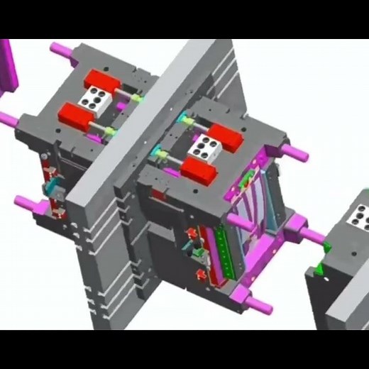 2K Plastic Injection Mold Double Injection