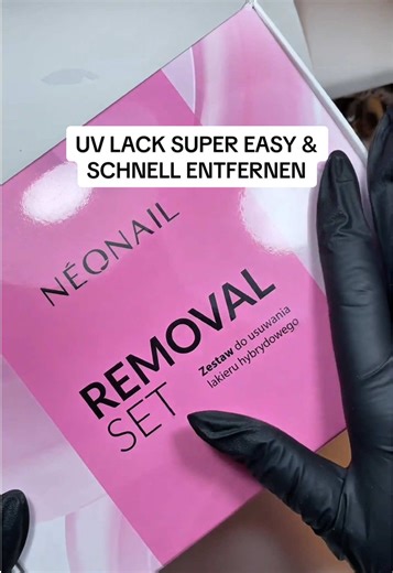 UV Lack einfach und schnell entfernen mit Aceton Set