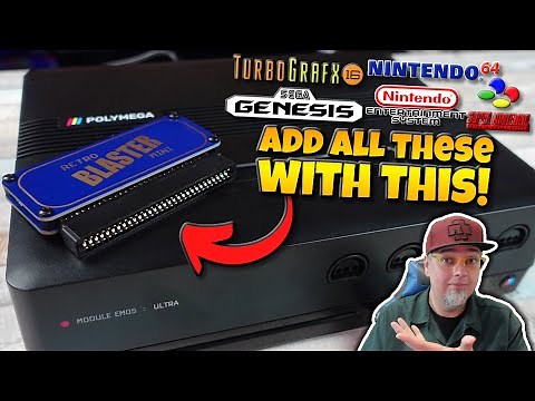 You Don't Need Cartridges For The Polymega With The RETRO BLASTER MINI!