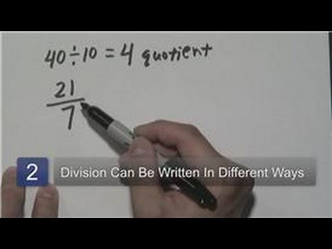 Mathematics : What Is a Quotient in Mathematics?