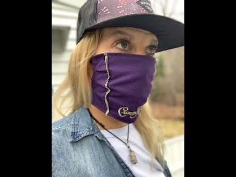 DIY Face Mask Tutorial- Crown Royal Bag