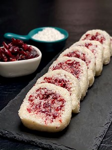 168K views · 1.7K reactions | Cranberry Coconut Rolls Just 3-4...