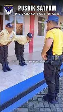 Latihan PBB Diklat Satpam Gada Pratama Ak.87 Pusdik Caraka #satpam #security