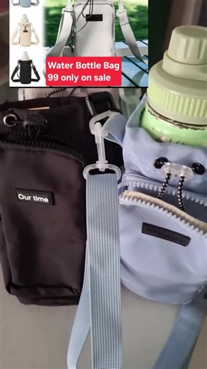 800ML-1000ML Large Capacity Water Bottle Bag Portable Holder Tumbler Bag Water Bottle Carrier Bag