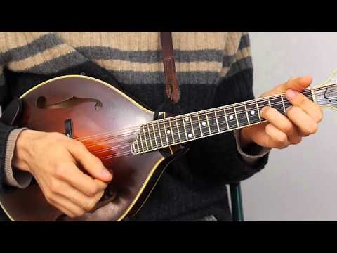 Bluegrass Mandolin Lesson - Part 4: Man Of Constant Sorrow Solo (Improvised Break)