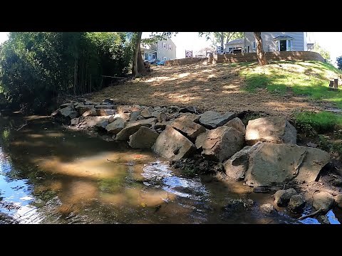 Creek Bank Erosion Control