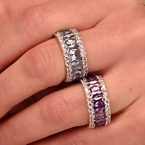 What would your birthstone eternity ring look like? Preview your design now! | The Danbury Mint