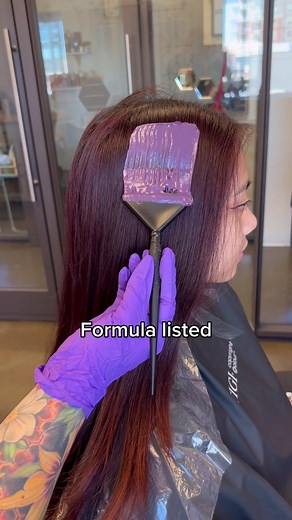 Dark Red Hair Color Transformation Tutorial