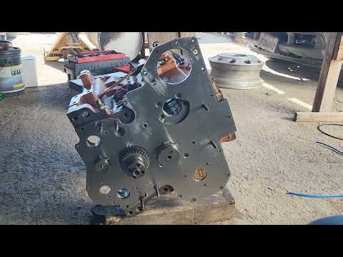 John Deere 4.5 Powertech: Instalacion y valor de apriete del plato frontal