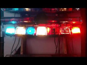 Smart Vector Lightbar operation Federal Signal 7 pod 48"