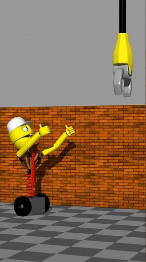 Building Brick Walls on Anim8or's Grid! #3d #animation #3danimation #3dcompositing #modeling