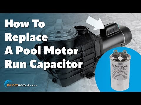 How To Replace A Pool Motor Run Capacitor