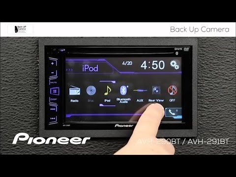 How To - Backup Camera and Picture Adjustment - Pioneer AVH-290BT, AVH-291BT, MVH-AV290BT, 190DVD
