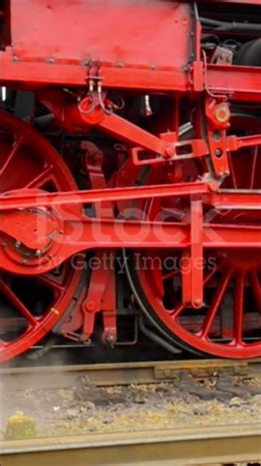 Video of A vintage steam locomotive pulls classic passenger carriages
