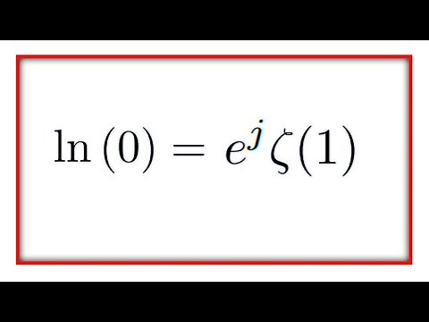 Ln(0) | Value of Natural Log of 0