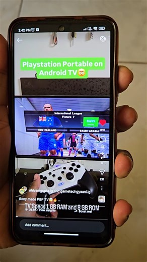 Game Tech Gyaani on Instagram: "PSP on Android TV 📺"
