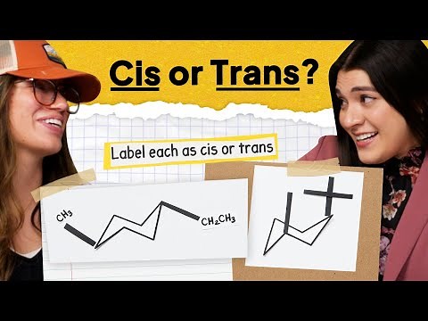 Labeling Chair Conformations as Cis or Trans and Identifying the Most Stable Conformation