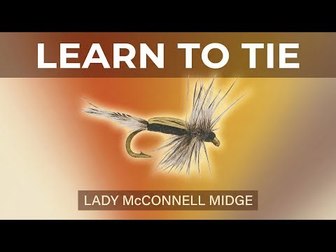Lady McConnell Midge Fly Tying Tutorial | Ultra-Effective Midge Pattern for Trout (Quick Tie)