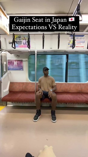 317K views · 858 reactions | Le gaijin seat in Japan  expectations vs reality ! | Le Japon en Noir et Blanc | Facebook